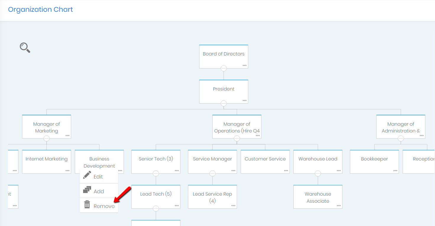 Deleting Positions – TouchStone Help Desk